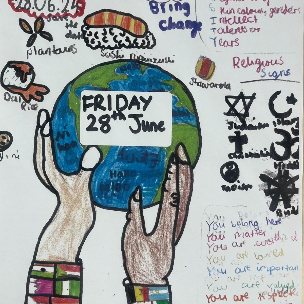 Park Hill Junior School - Multicultural day